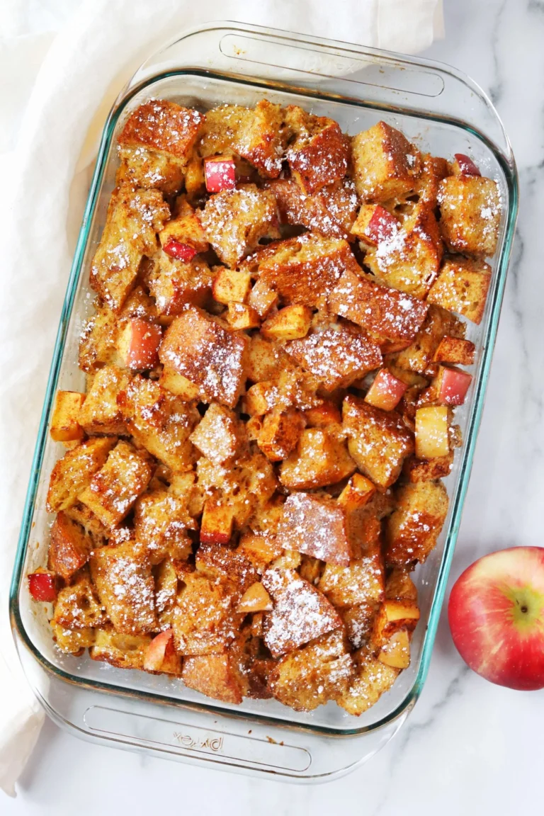 Baked Apple Cinnamon French Toast » Easybook Recipes